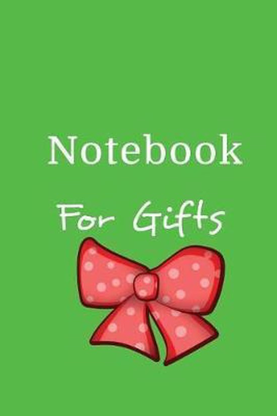 Notebook for Gifts | bol.com
