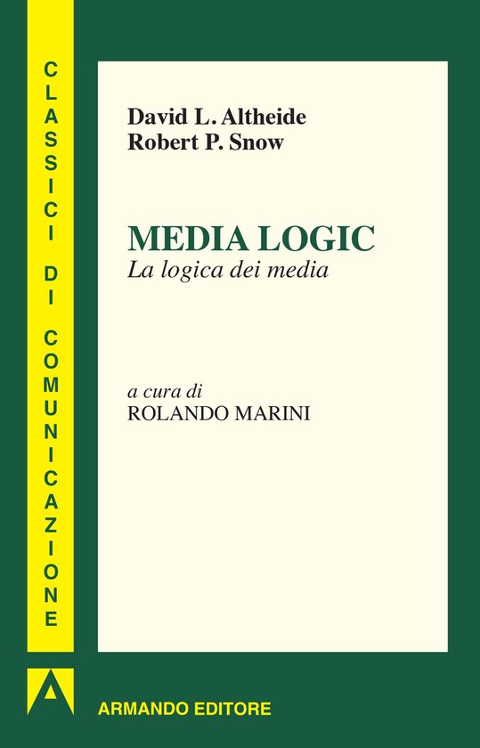 Media Logic (ebook), David L. Altheide | 9788869924606 | Boeken | bol