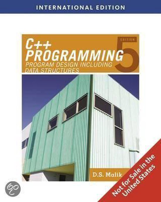 C++ Programming | 9780538798143 | D. S. Malik | Boeken | bol