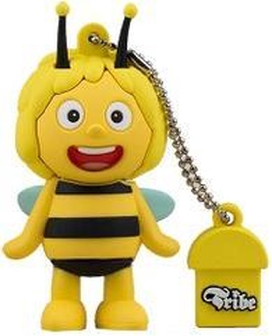 Tribe USB-sticks Maya the Bee 4GB - USB-Stick / Geel | bol
