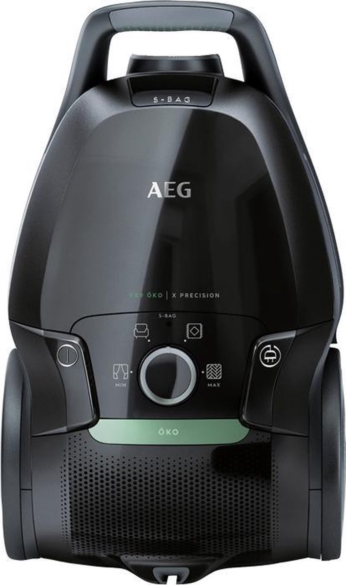 AEG VX9-4-ÖKO - Stofzuiger met zak - Zwart | bol.com
