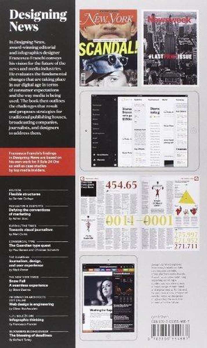 Designing News, Francesco Franchi | 9783899554687 | Boeken | bol.com