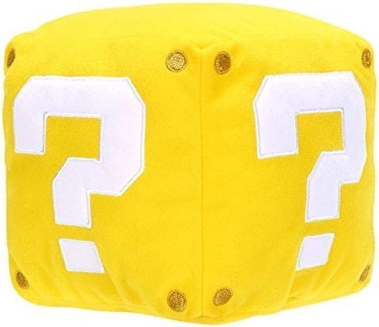 Nintendo - Super Mario Yellow Question Mark Block with functions | bol