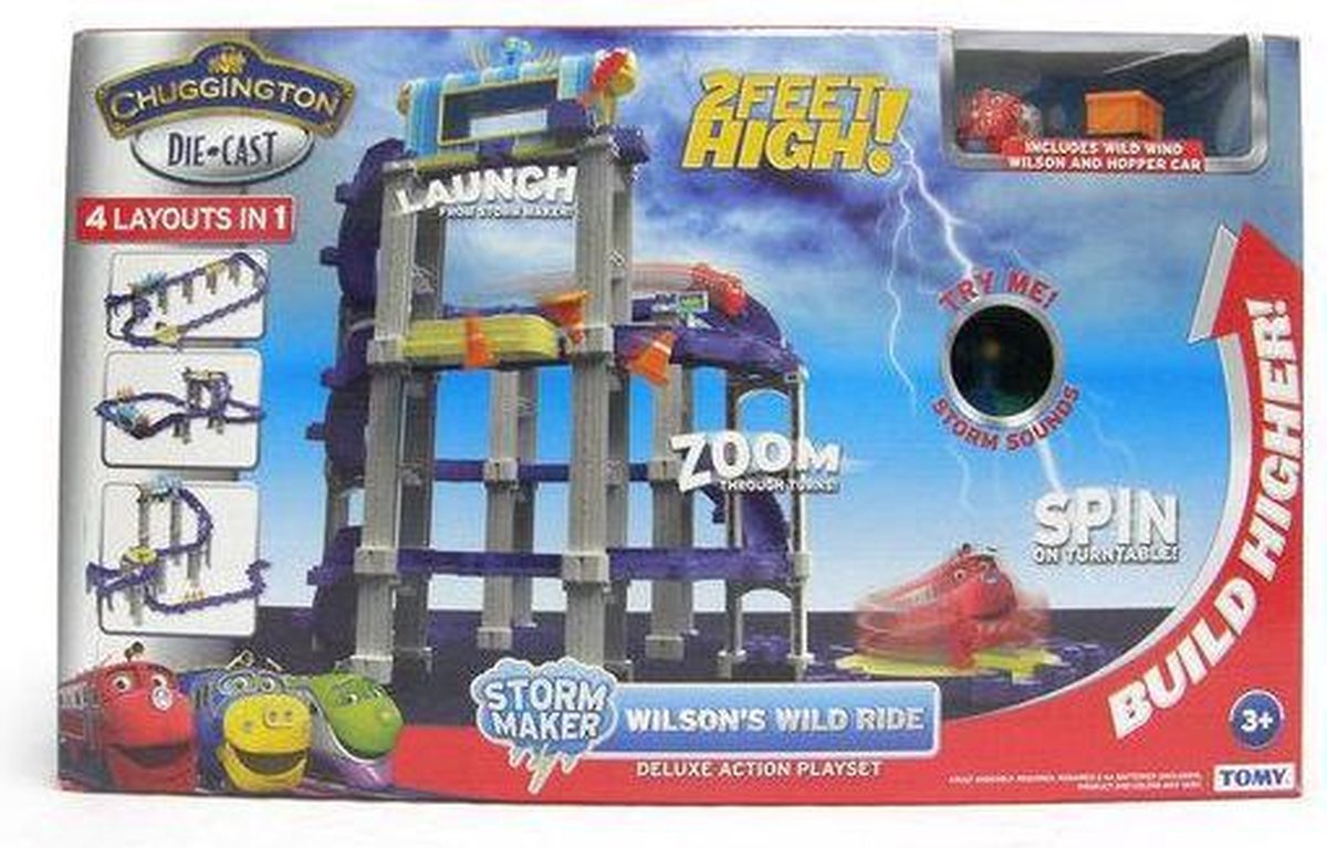 Chuggington - Wilson en de Heftige Storm Speelset met Stack Track | bol.com