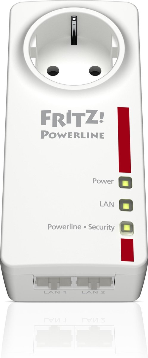 AVM FRITZ!Powerline 1220E Set- Powerlinde-adapter - Gigabit-Powerline ...