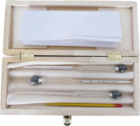 Professionele Alcohol Test Kit - Hout - Glas – Elemental GOods ...