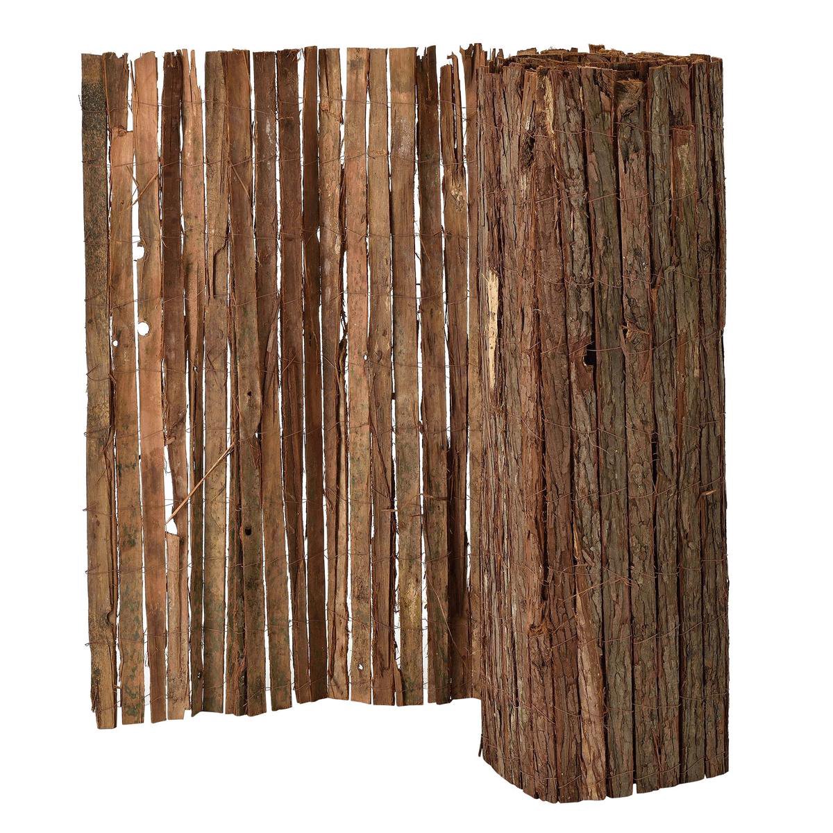 Boomschorsmat op rol tuinscherm natuurscherm 5x1 m | bol.com