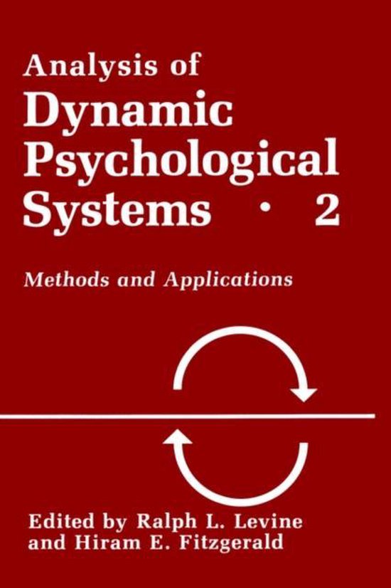 Analysis of Dynamic Psychological Systems | 9780306437465 | Ralph L ...