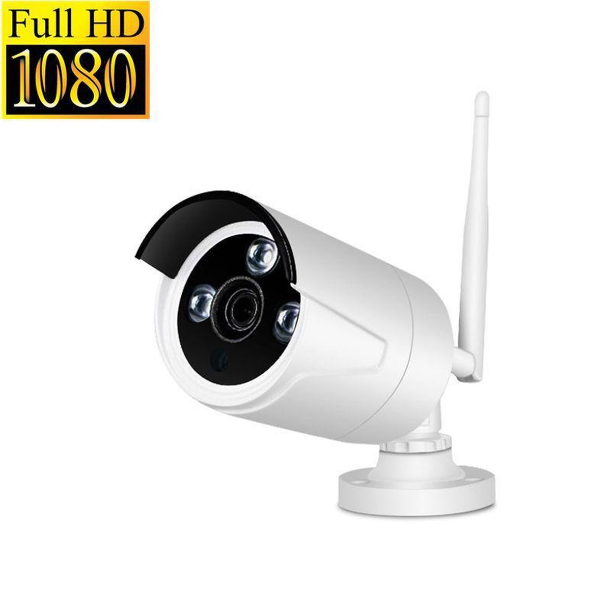 CCTV - Draadloos beveiligingscamera - Bewakingscamera Set - Camera WiFi ...
