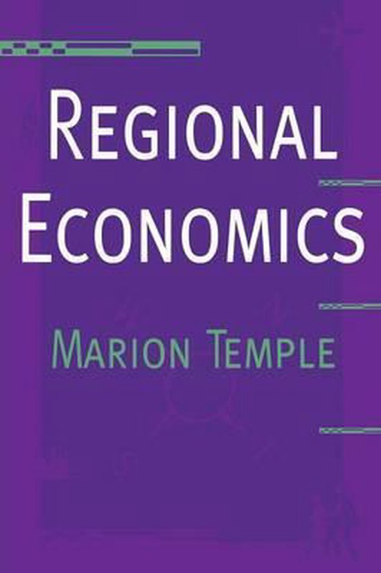 Regional Economics | 9780333573655 | Marion Temple | Boeken | bol