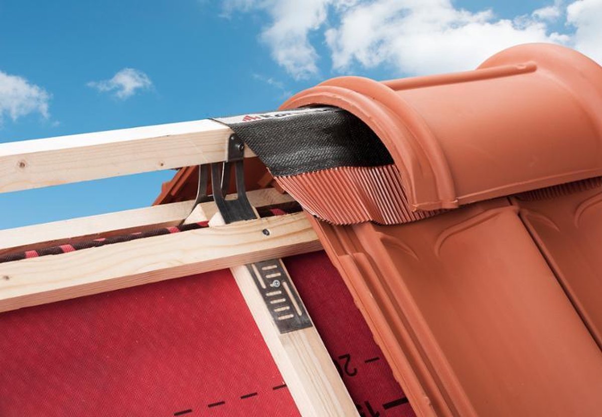 hoekvorstband - ondervorst - ruiterrol Flexi-Rol 320 mm rood | bol.com