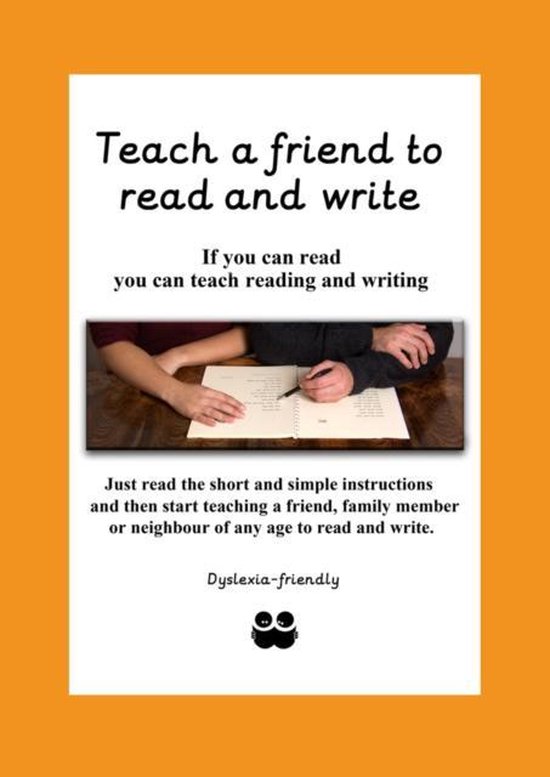 Teach a Friend to Read and Write, M. E. L. G. Tate | 9781907205309 ...