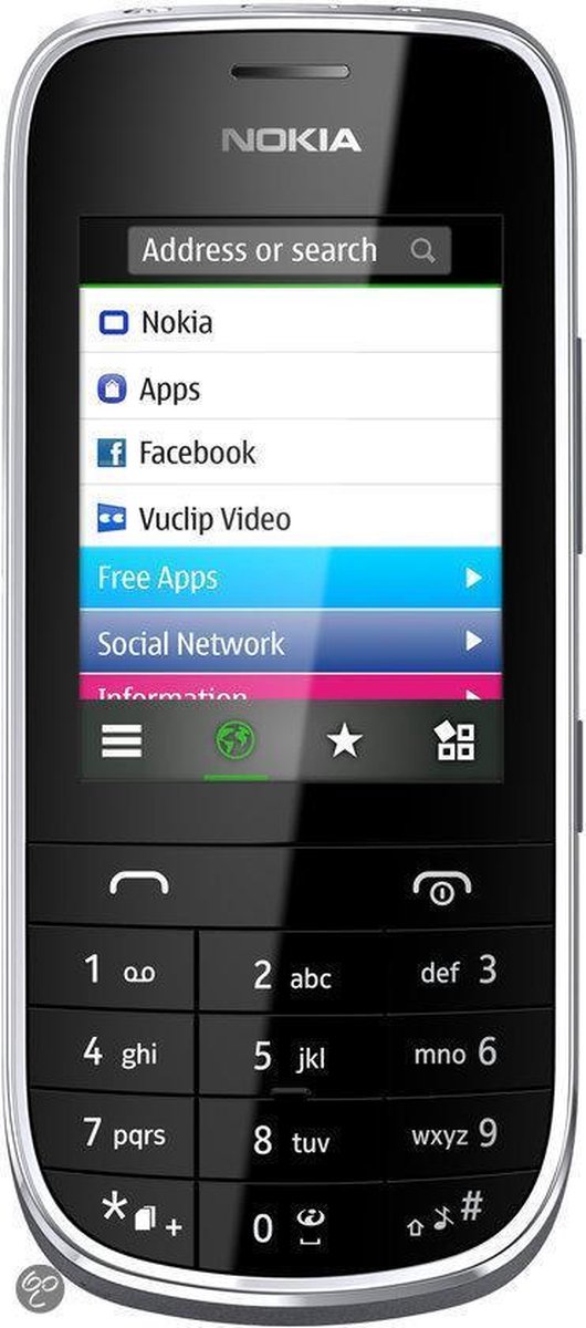Nokia Asha 203 - Zilver | bol.com