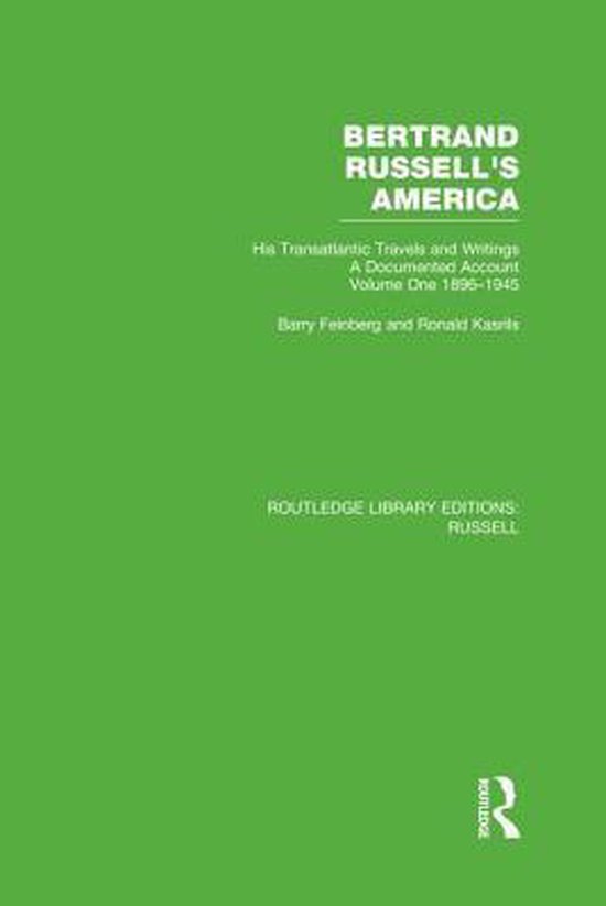 Bertrand Russell's America | 9780415752725 | Barry Feinberg | Boeken ...