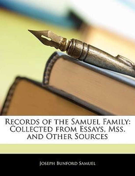 Records of the Samuel Family | 9781144188601 | Joseph Bunford Samuel ...