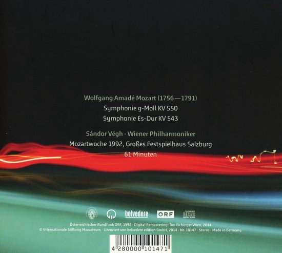 Sandor Vegh, W.A. Mozart | CD (album) | Muziek | bol.com