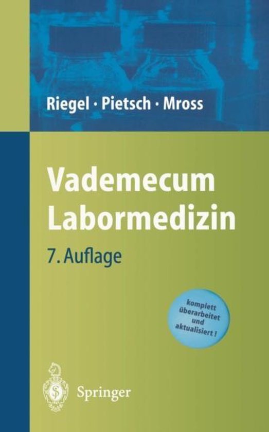 Vademecum Labormedizin | 9783540428459 | Michael Pietsch | Boeken | bol.com