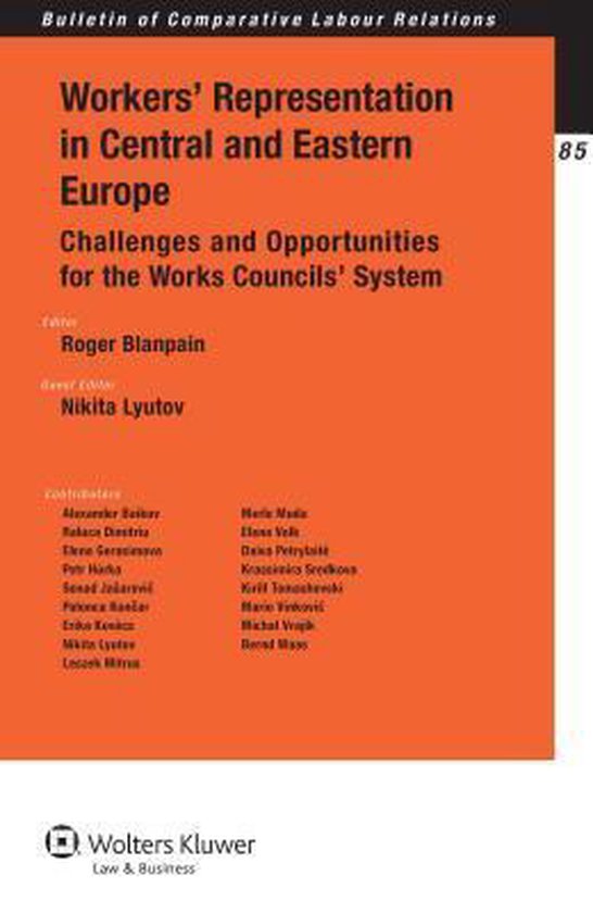 Workers' Representation in Central and Eastern Europe | 9789041147462 ...
