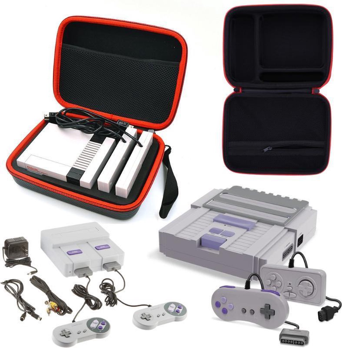 Hard Cover Opberghoes Tas Geschikt Voor Nintendo Super Nintendo SNES ...