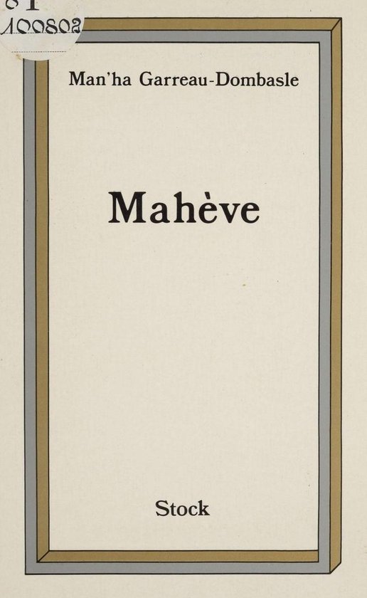 Mahève (ebook), Man'Ha Garreau-Dombasle | 9782234108905 | Boeken | bol.com