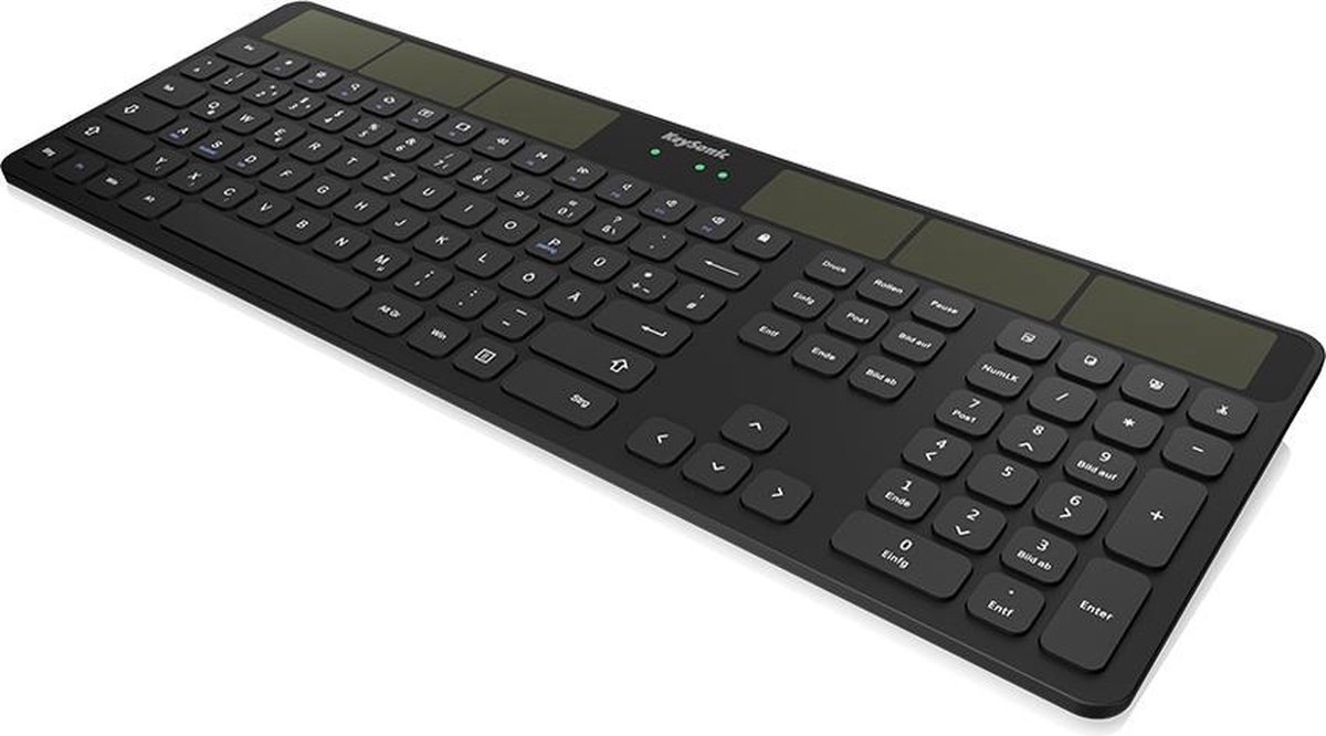 KeySonic - KSK-8001BTS Toetsenbord - Bluetooth QWERTZ - Duits - Zwart ...