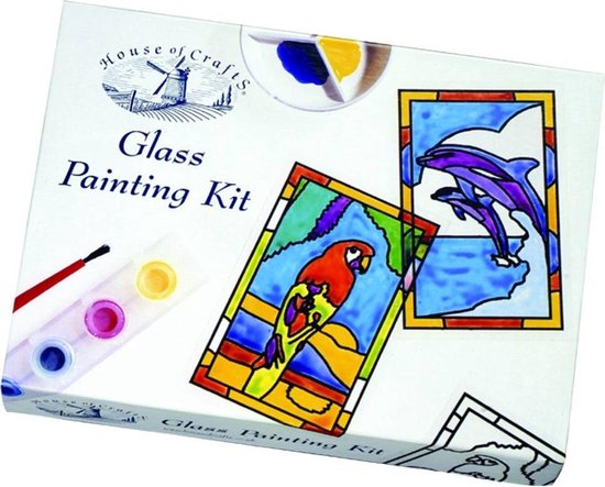 Glass painting minikit | bol.com