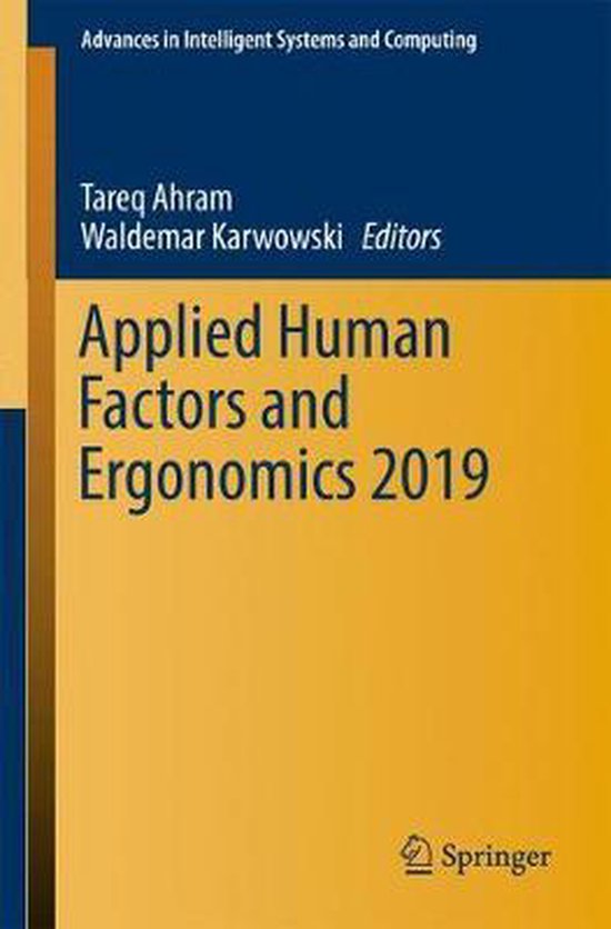 Applied Human Factors and Ergonomics 2019 | 9783030225209 | Boeken ...