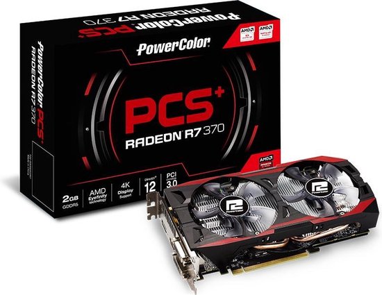 PowerColor PCS+ R7 370 Radeon R7 370 2GB GDDR5 | bol.com