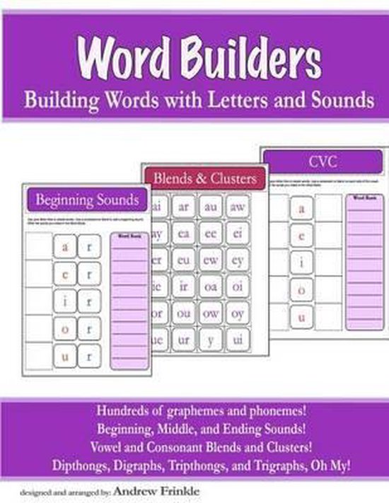 Literacy Builders- Word Builders, Andrew Frinkle | 9781507830567 ...