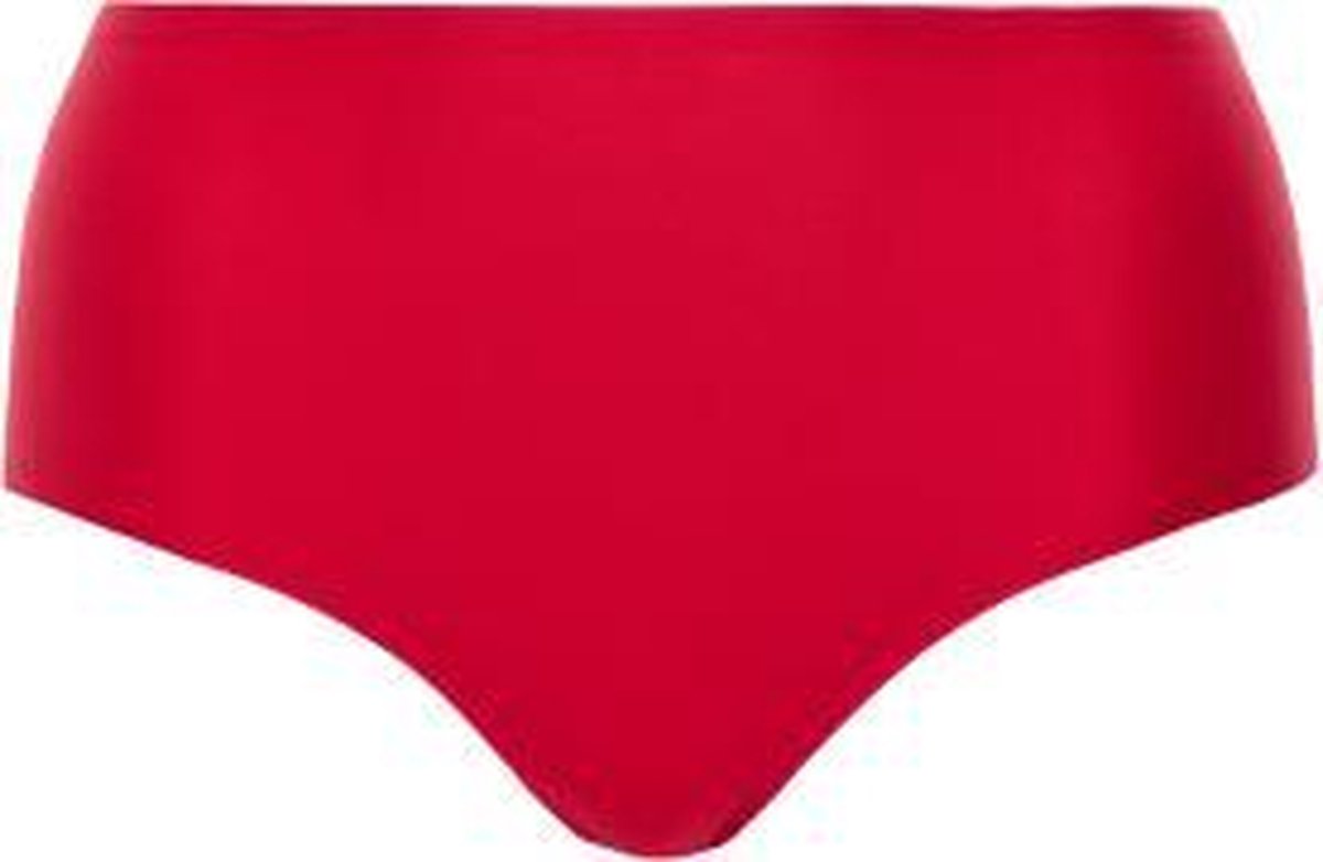 Chantelle naadloze taille string - Soft Stretch - High waist - Rood. | bol