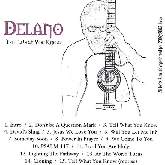 Tell What You Know | CD (album) | Muziek | bol