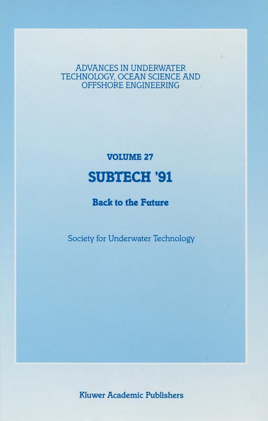 Advances in Underwater Technology, Ocean Science and Offshore ...