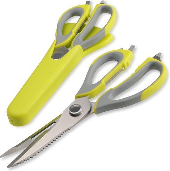 Smart Scissors - Keukenschaar - Groen | bol.com