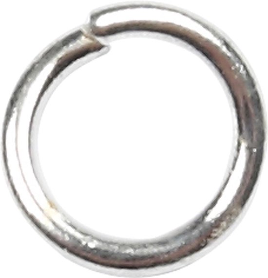 Creotime Ring, rond, 0,7 mm, verzilverd, SP, 500 stuks | bol.com