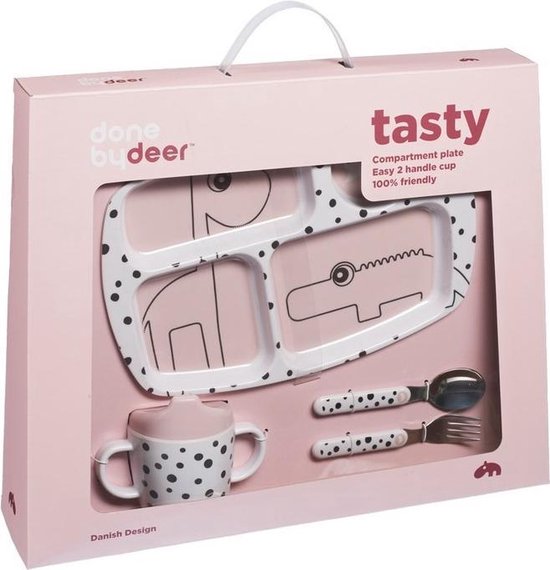 Done By Deer Melamine eetset Starter dinner set - tasty | bol.com