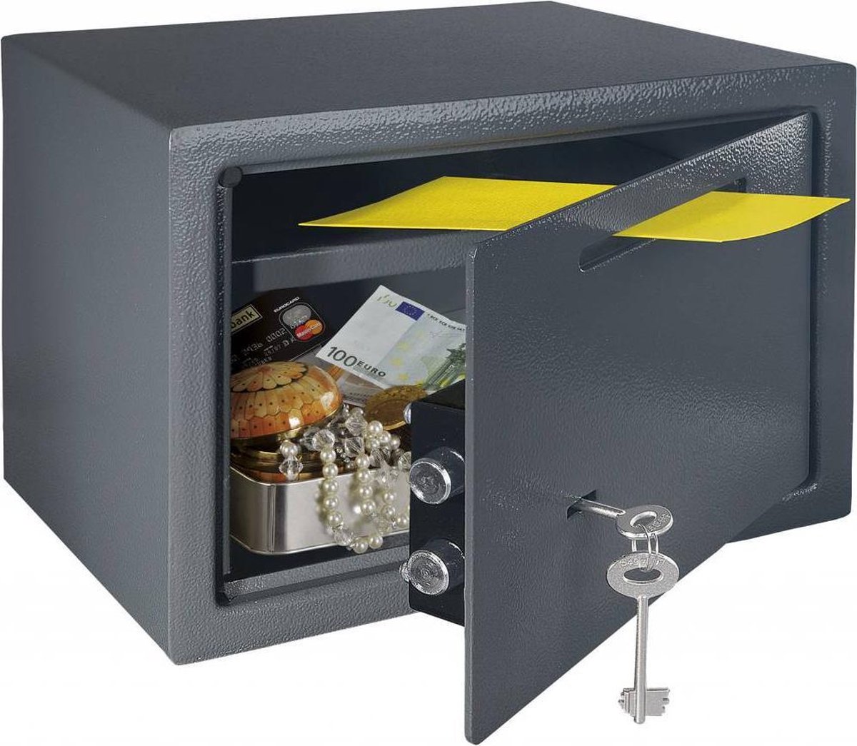 Coffre-fort pour meubles Rottner|Coffre-fort LE Lock avec serrure à clé ...