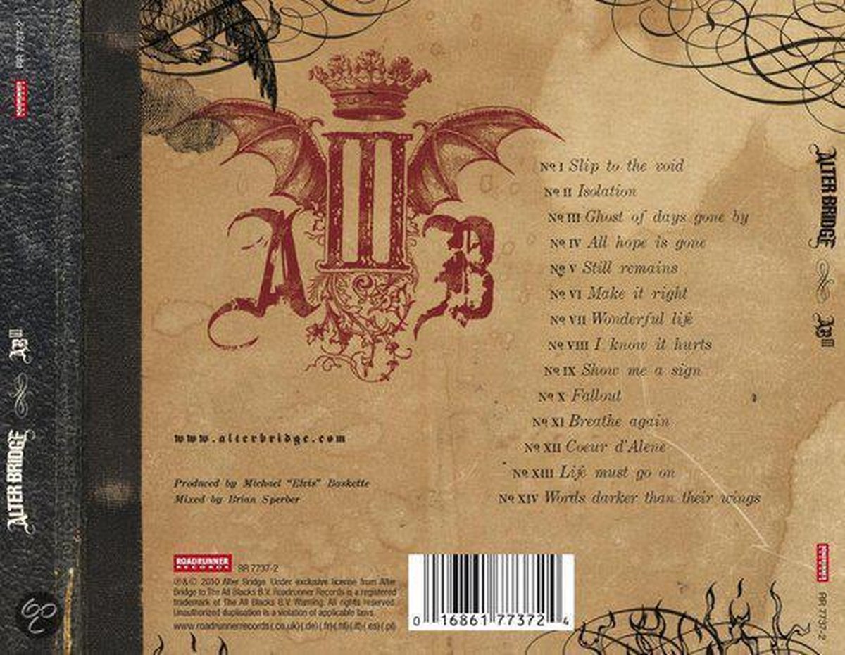 Ab III, Alter Bridge | CD (album) | Muziek | bol
