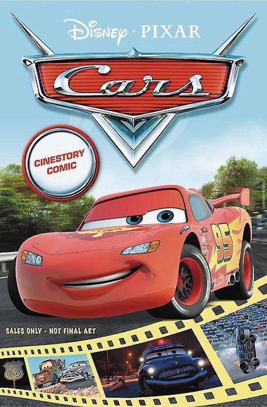 Disney-Pixar Cars Cinestory Comic, Disney Pixar Animators ...
