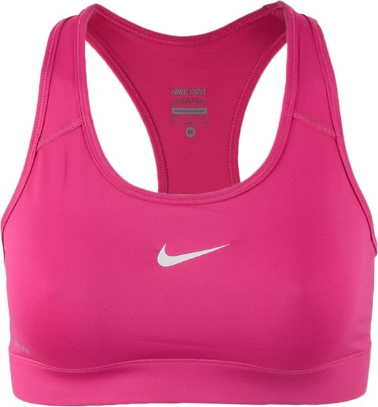 Nike Pro Beha - Sportbeha - Vrouwen- Roze | bol.com