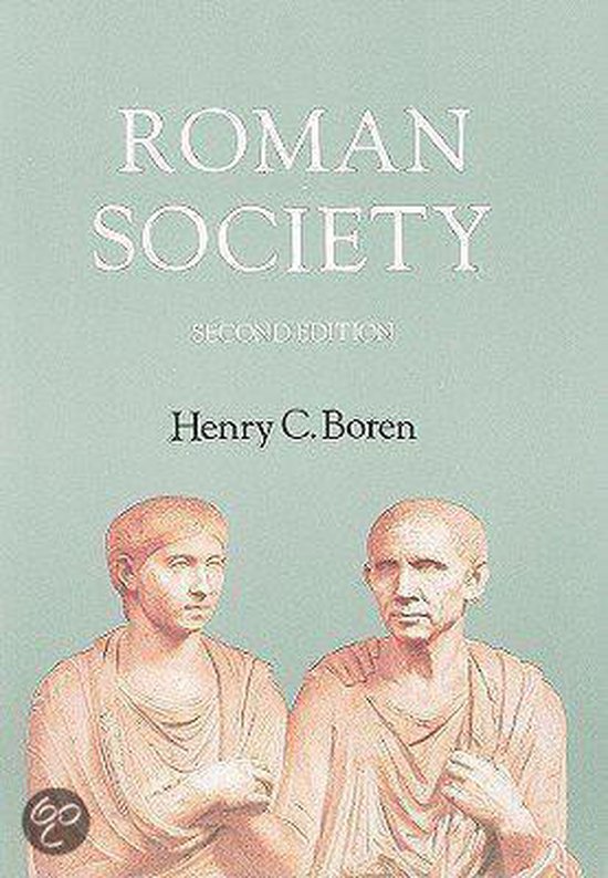 Roman Society | 9780669178012 | Henry C. Boren | Boeken | bol.com