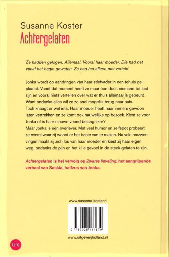 Achtergelaten, Koster, Susanne | 9789025111670 | Boeken | bol