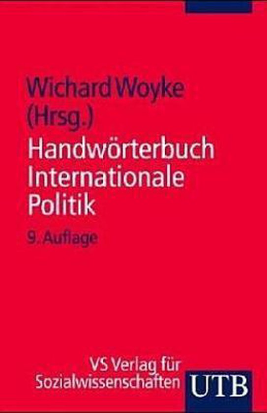 Handworterbuch Internationale Politik | 9783810020161 | Boeken | bol.com