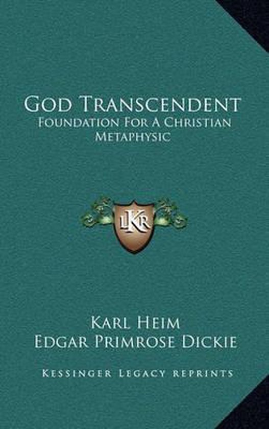 God Transcendent, Karl Heim | 9781164494577 | Boeken | bol