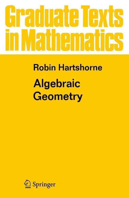 Graduate Texts in Mathematics 52 - Algebraic Geometry (ebook), Robin ...