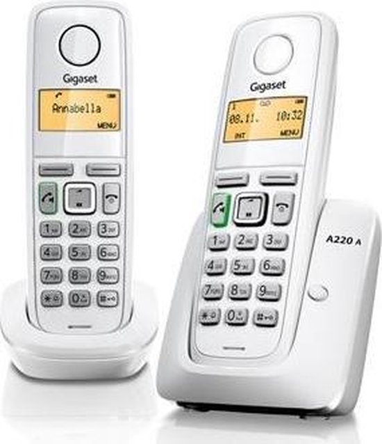 Gigaset A220A Duo Wit | bol.com