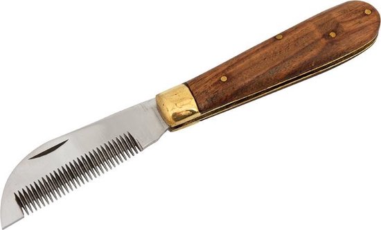 Imperial Riding Trim-mes knipmes model houten handvat - RVS | bol