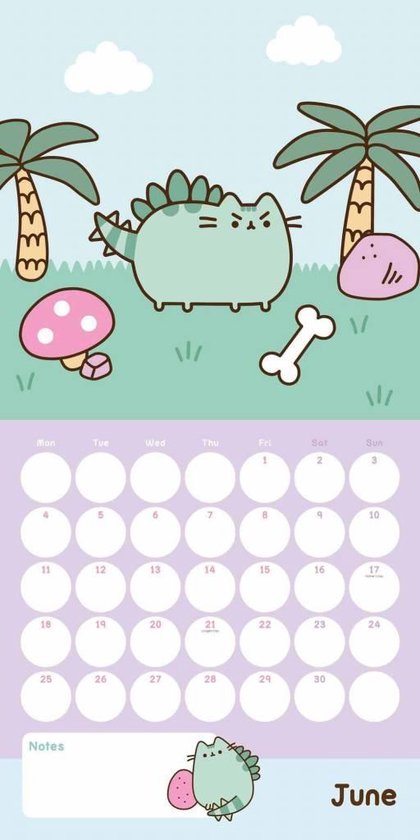 Officiele Pusheen The Cat Kalender 2018 | bol.com