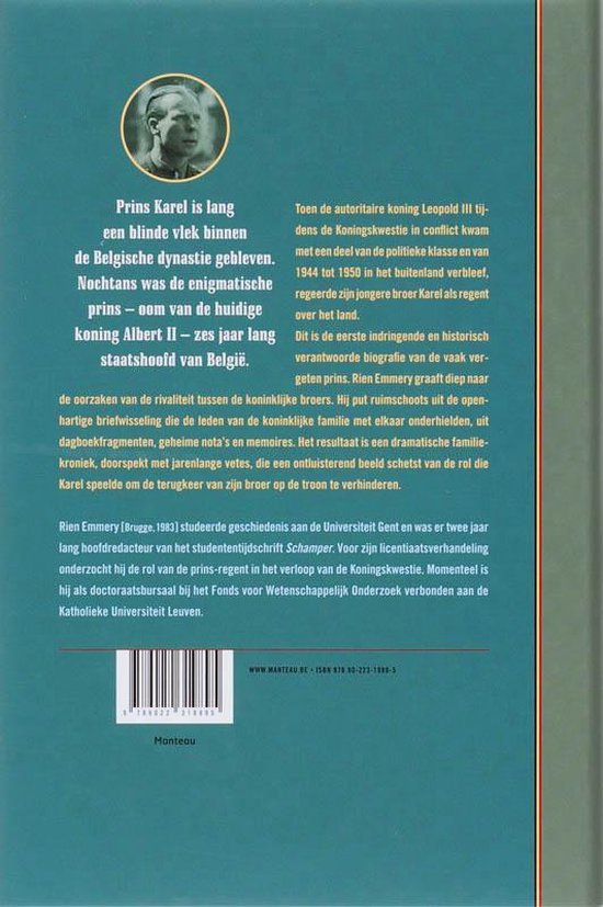 Prins Karel, Rien Emmery | 9789022319895 | Boeken | bol