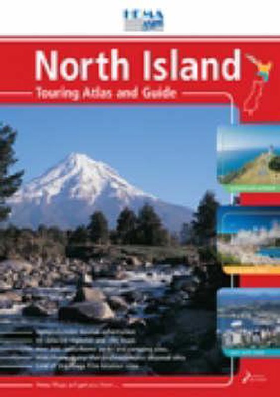 North Island Touring Atlas and Guide, Hema Maps | 9781877302169 ...