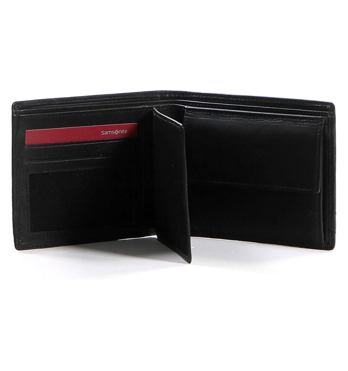 Samsonite - Leer - Kwaliteit - Portemonnee - Zwart | bol.com